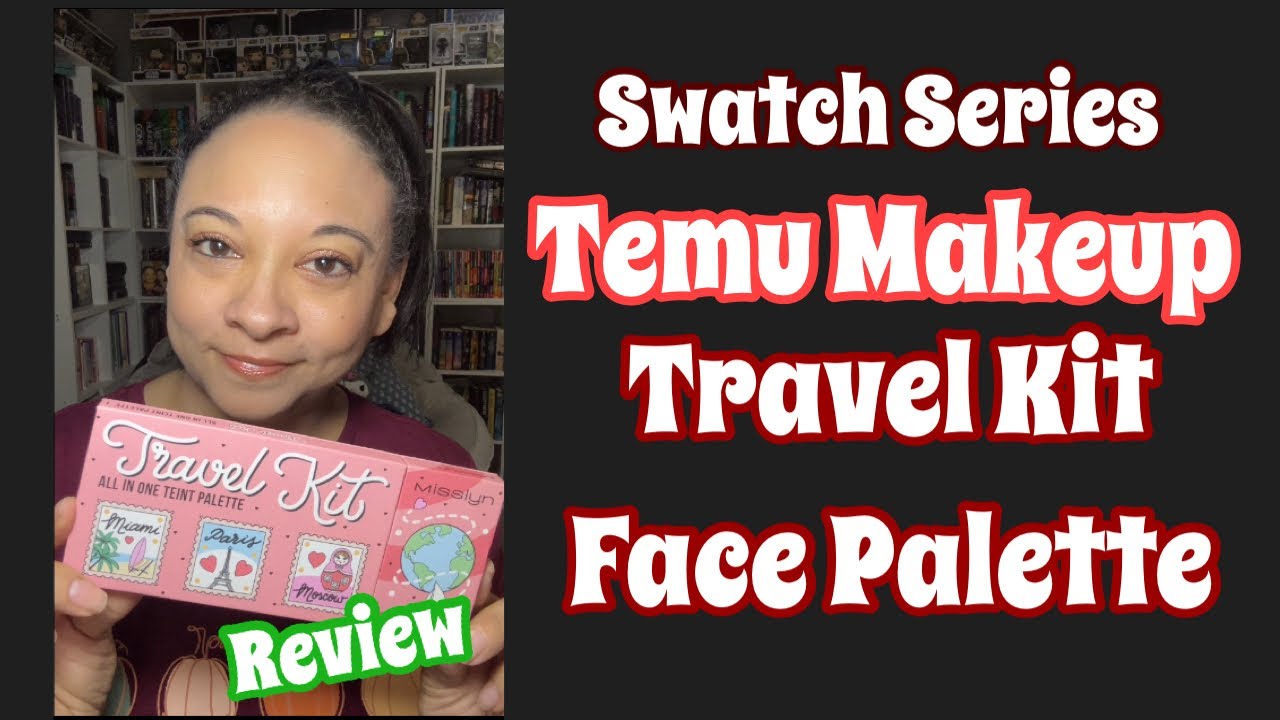 TEMU Travel Kit Face Palette Product Review #youtubealgorithm # ...