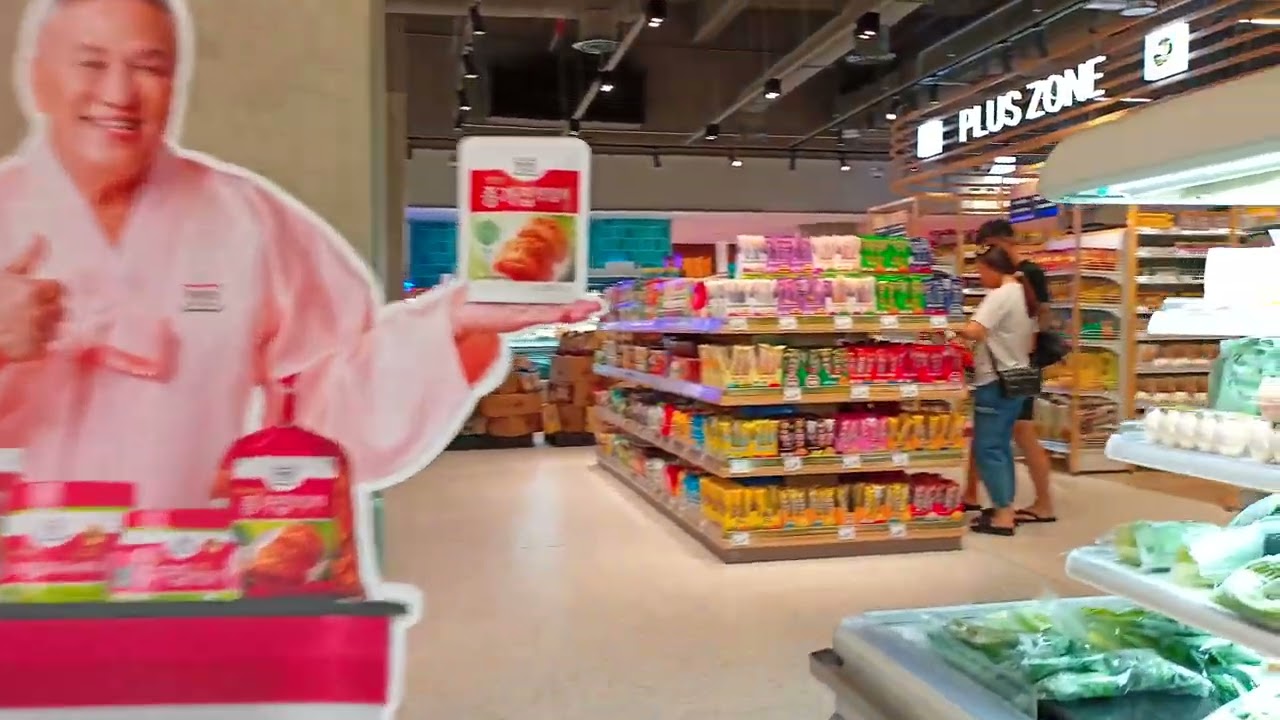 K Plus Food Market at The Curve - YouTube