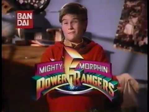 Bandai Power Rangers Toy Commercial 1994 - YouTube