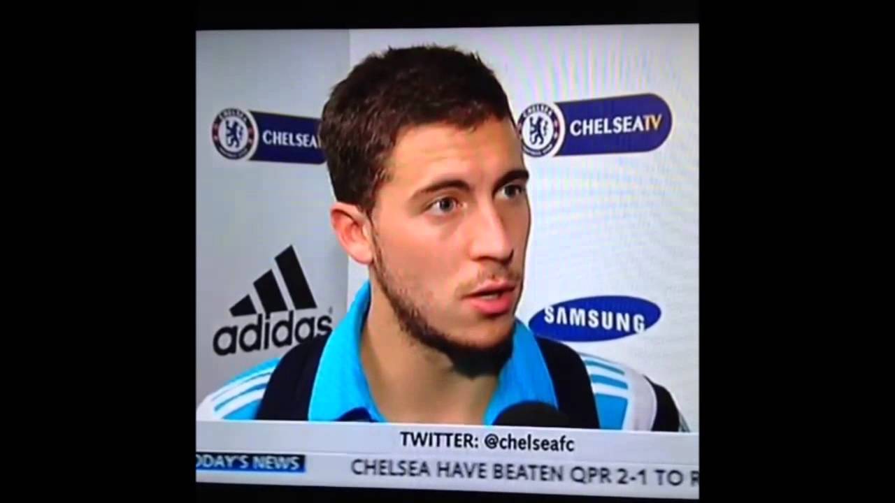 Eden hazard: "I was on the bench for the game against "strawberry ...