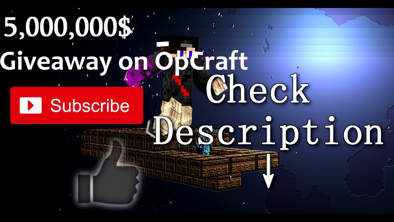 OpCraft 5,000,000$ Giveaway. - YouTube