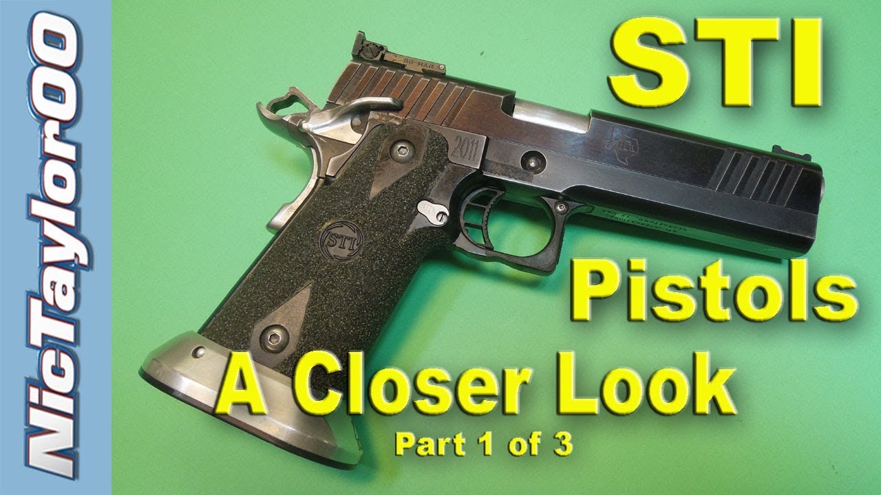 STI Pistol "A Closer Look" (1 of 3) - YouTube