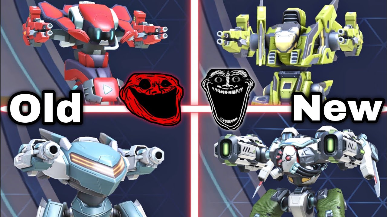 Old Mechs 😢 VS New Mechs 🔥 | Mech Arena Robot Showdown - YouTube