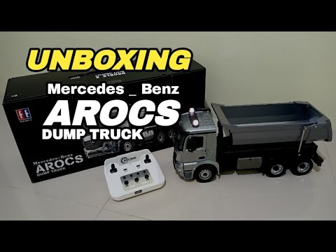 Unboxing RC Dump Truck Metal Alloy Body Double Eagle E590 - 003 🔥🔥 - YouTube