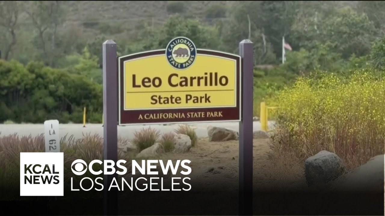 Families return to Leo Carrillo State Park after PCH reopens - YouTube