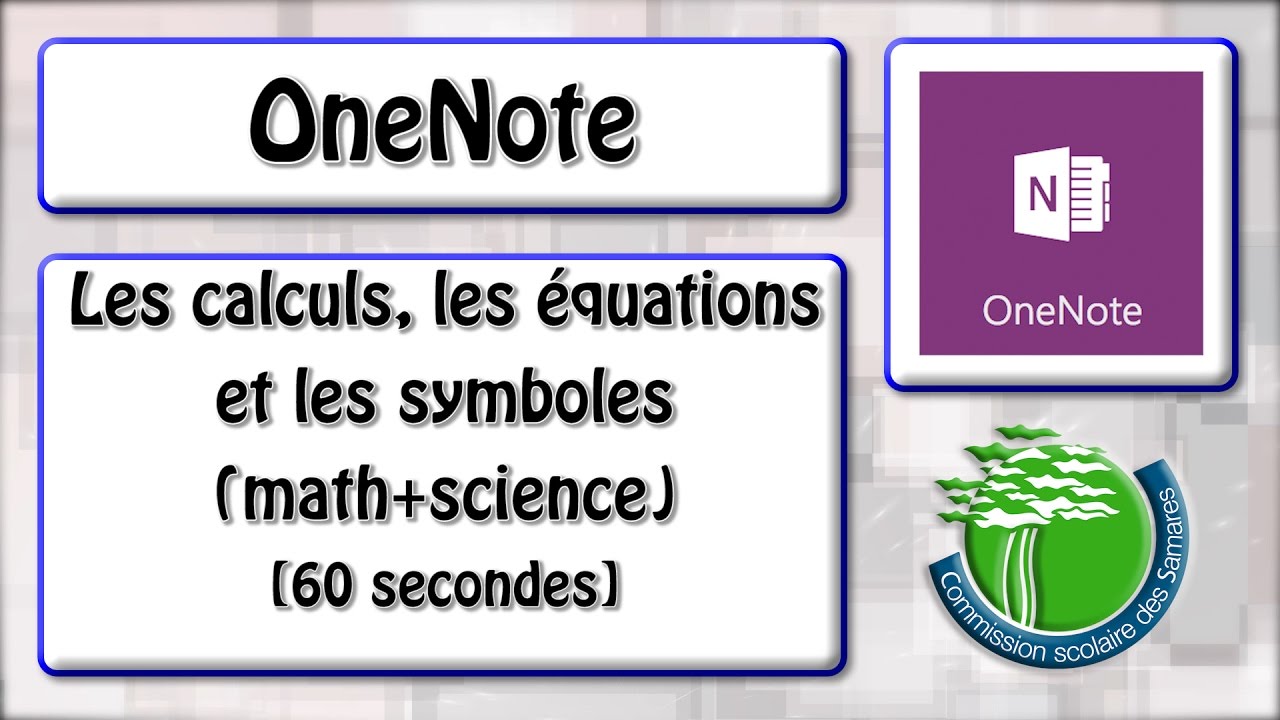 2016 OFFICE 365 ONENOTE EQUATIONS - YouTube