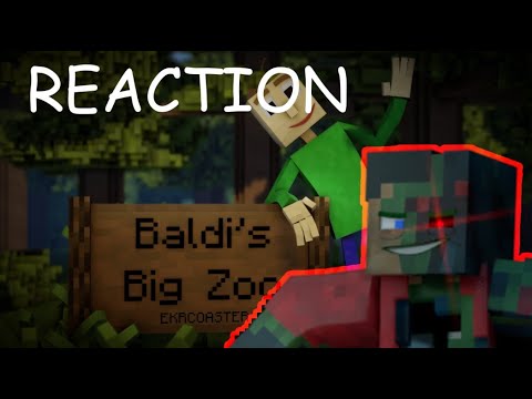 KnockerzReactz | " Baldi'sBig Zoo Minecraft Animation By Ekrcoaster ...