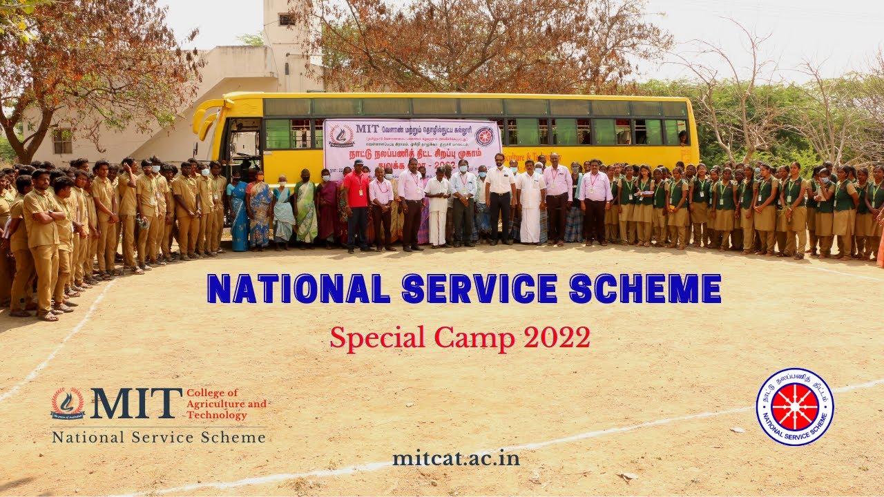 NSS Special Camp at Mangalam Village, Musiri | MIT College of ...