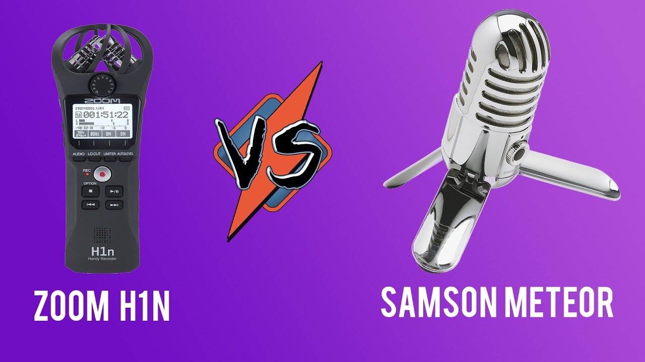 Zoom H1N Review in 2019! (comparison with Samson Meteor) - YouTube