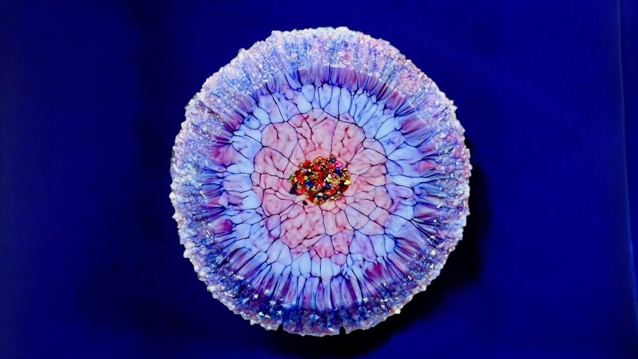 #382 Very Easy Fairy Flower Pour Tutorial in Epoxy Resin - YouTube