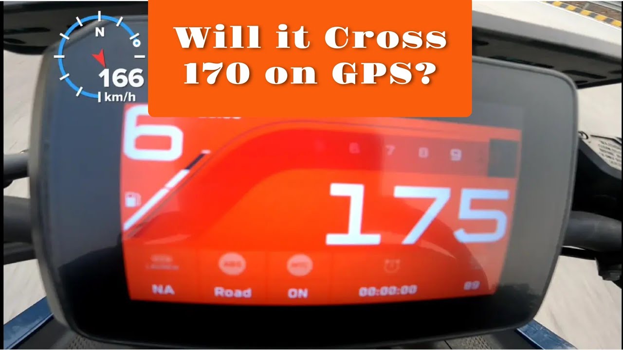 Gen 3 KTM Duke 390 TOP SPEED TESTED | Will it cross 170 kmh on GPS ...