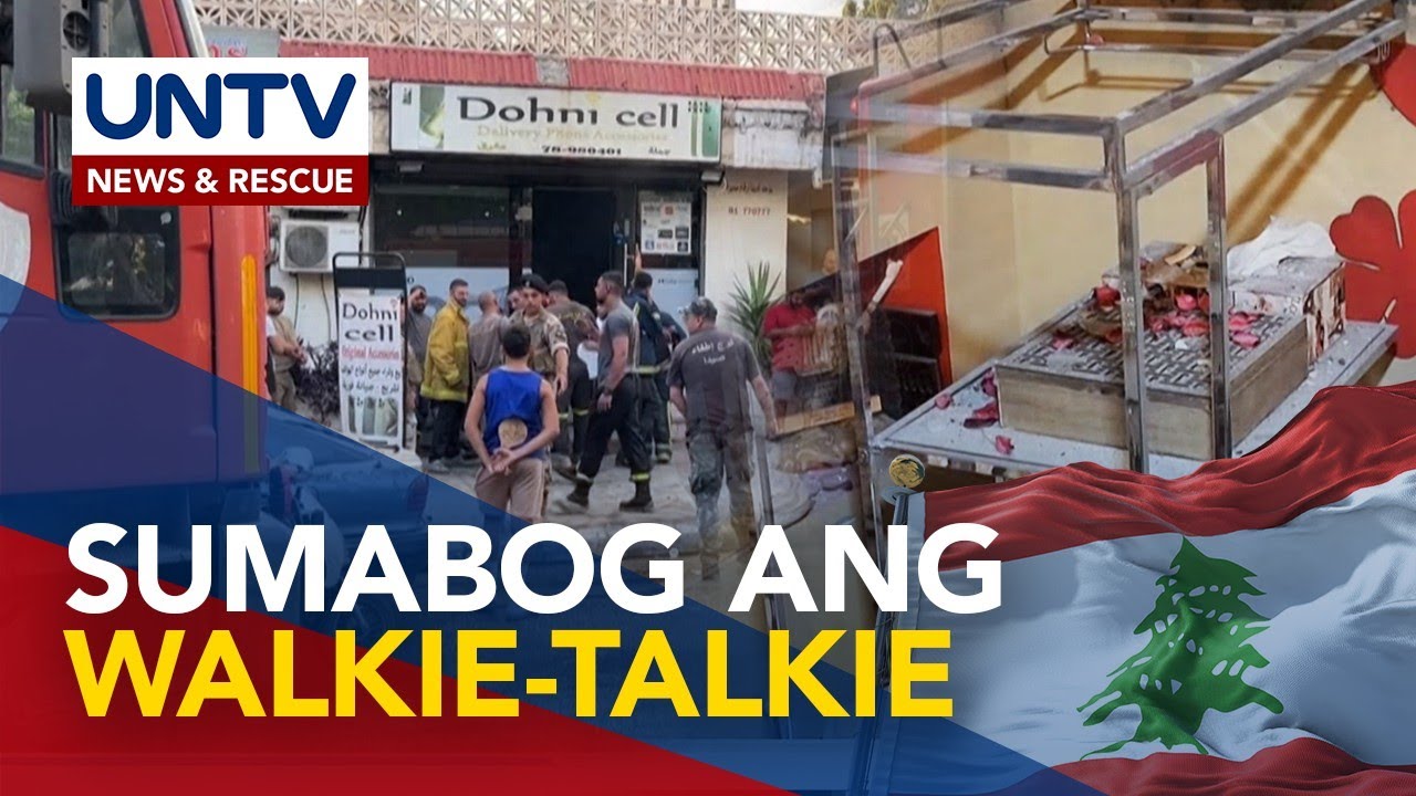 20, patay sa pagsabog ng mga walkie-talkie sa Lebanon; US, itinangging ...