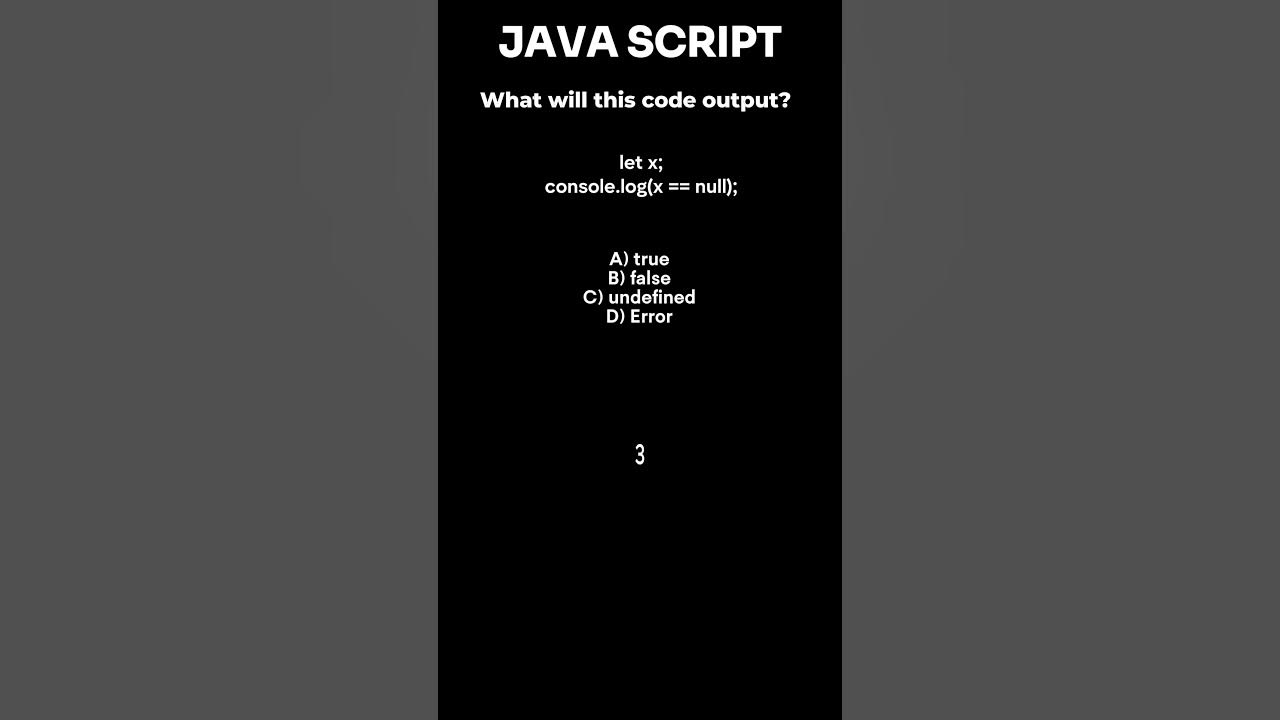 Null vs Undefined: What's the Difference? 🤔 | JavaScript Basics #coding - YouTube