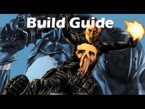 Marvel Heroes: Punisher (Rachel Cole) Build Guide - YouTube