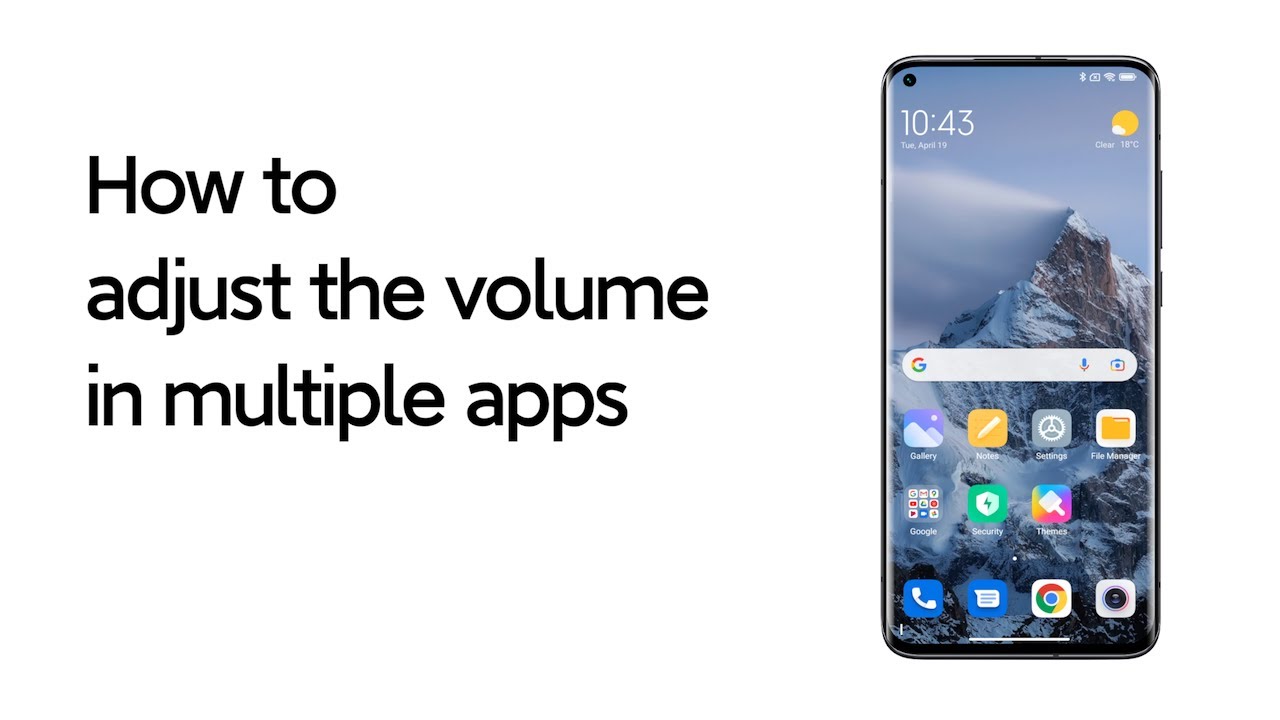 How to adjust the volume in multiple apps - YouTube