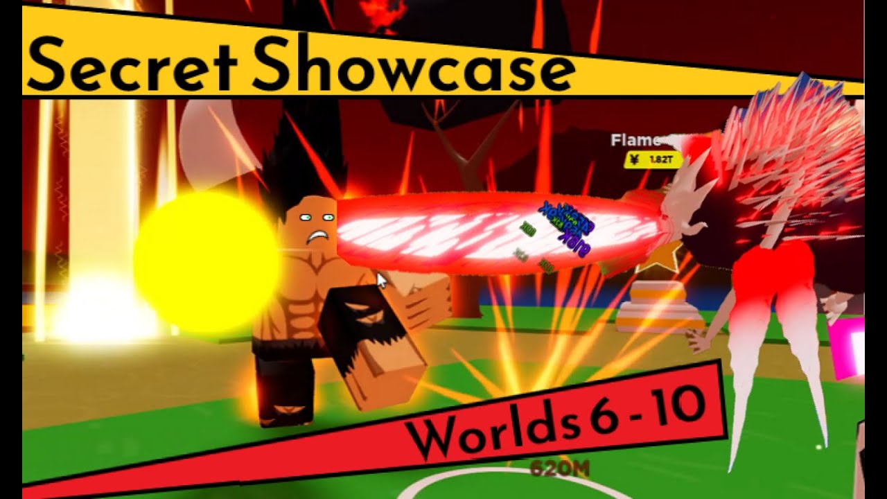 Anime Fighters Secret Showcase Worlds 6 - 10 - YouTube