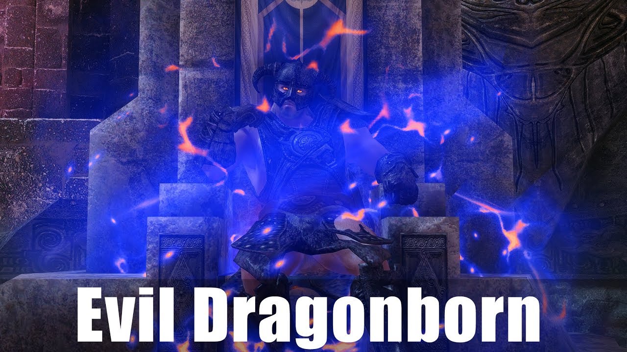 Skyrim Boss Showcase: Evil Dragonborn - YouTube