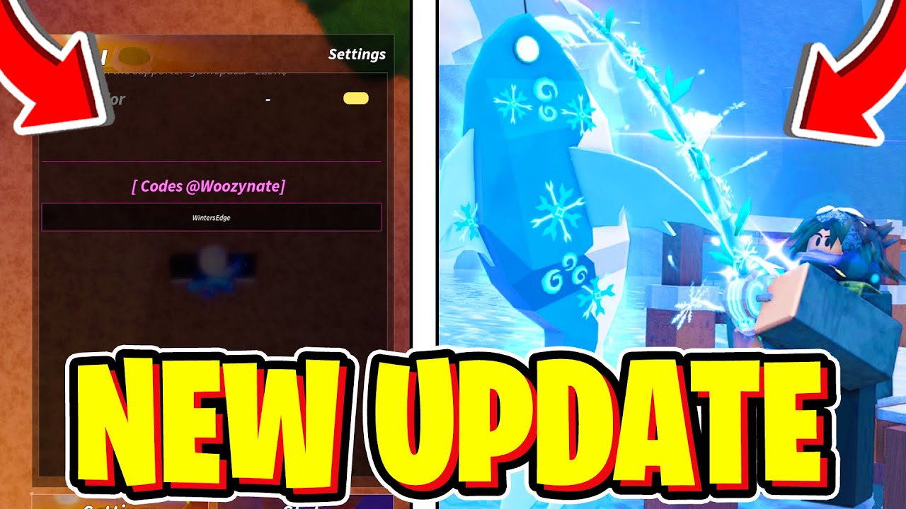 FISCH WINTERS EDGE UPDATE! (NEW CODES, WINTERS EDGE LOCATION, WINETERS ...
