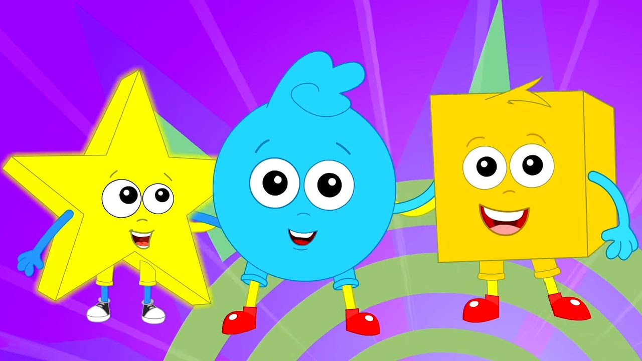 Shapes Song, Learn Shapes Name and Educational Video for Kids - YouTube