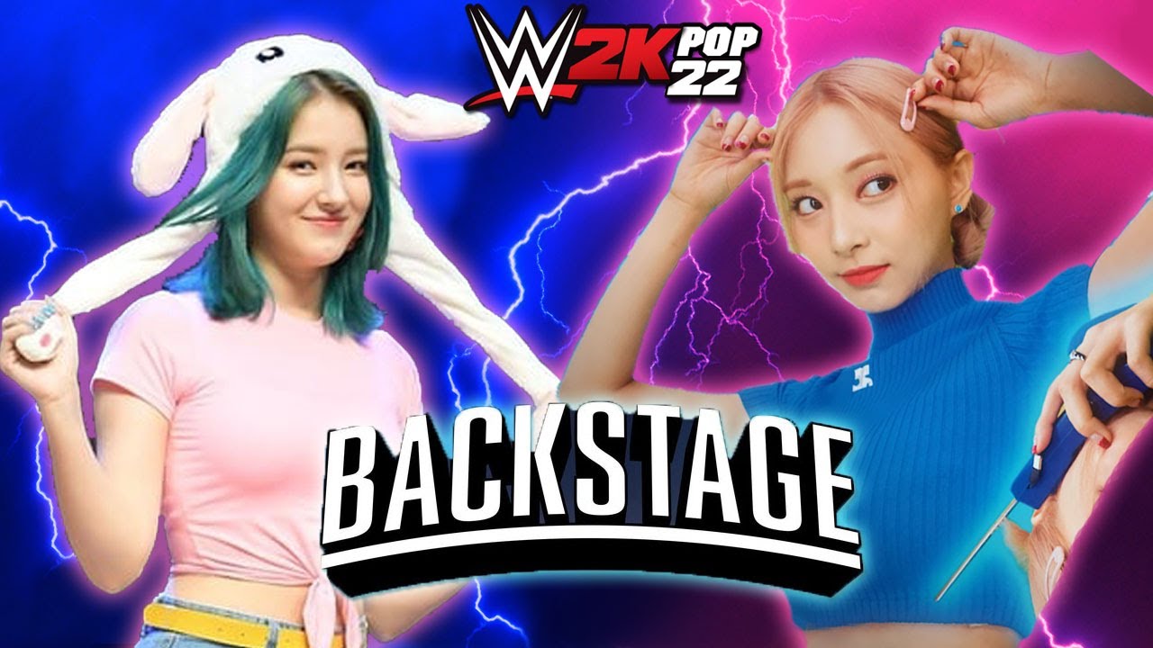 Nancy vs Tzuyu Momoland vs Twice - Back stage (Requested) - WWE 2K POP ...