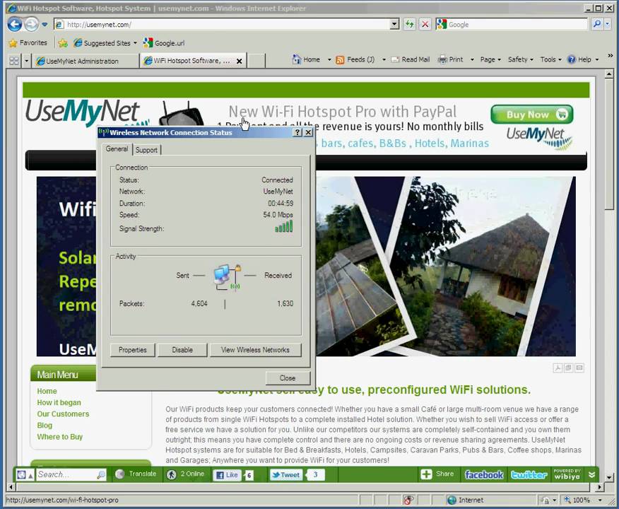 Create a Hotspot - Wi-Fi Hotspot System Demo - YouTube