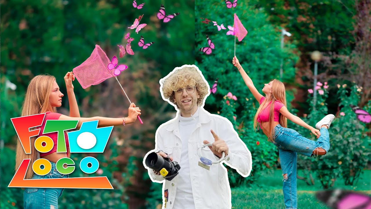 ACCHIAPPIAMO LE FARFALLE 🦋 Idea per una foto creativa 📸 Tutorial ...