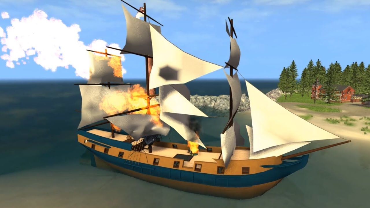 Attacking Ships with Cars 2 | BeamNG.drive - YouTube