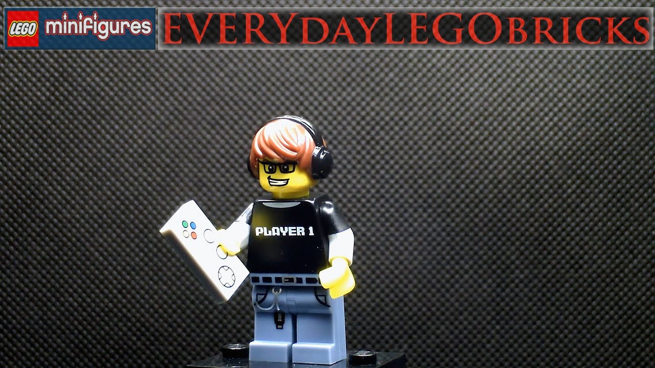 LEGO 71007 Minifigures series 12 Video Game Guy - YouTube