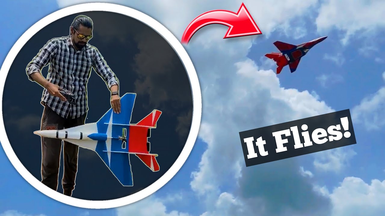 How to Make RC Airplane | Homemade RC Plane | DIY MIG29 RC Jet Plane ...