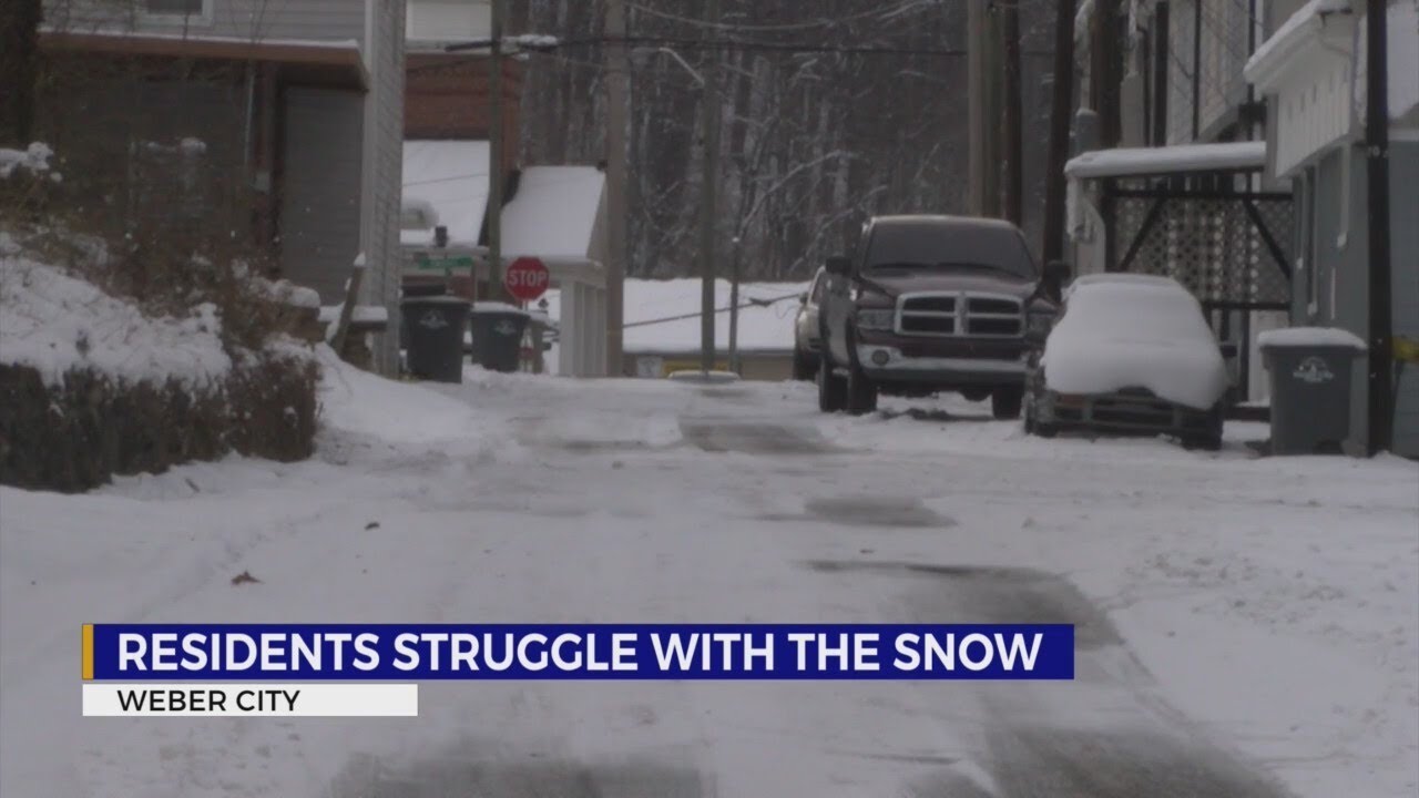Weber City residents struggle with snow without a snow removal ...
