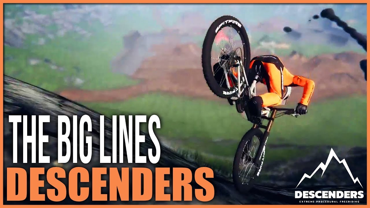 DESCENDERS - Going for the BIGGEST LINES! - YouTube