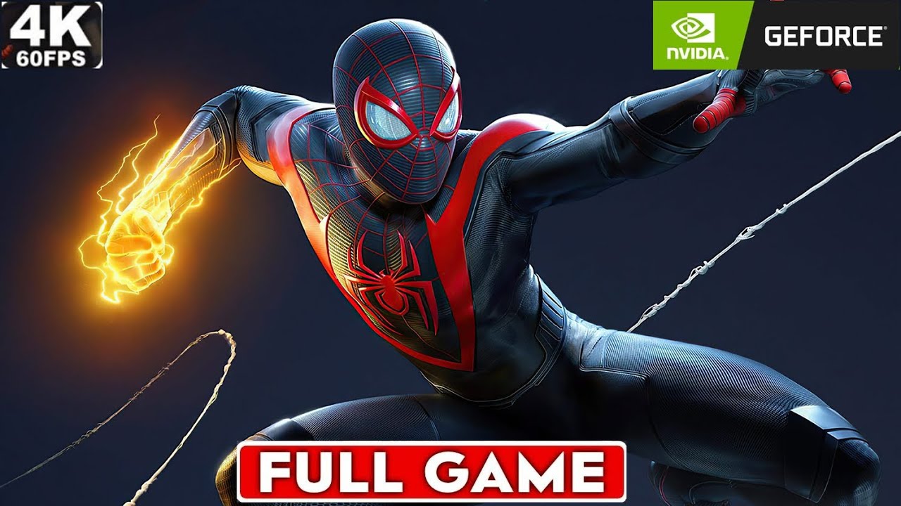 SPIDER-MAN: MILES MORALES PC Full Gameplay Walkthrough (4K 60FPS) No ...