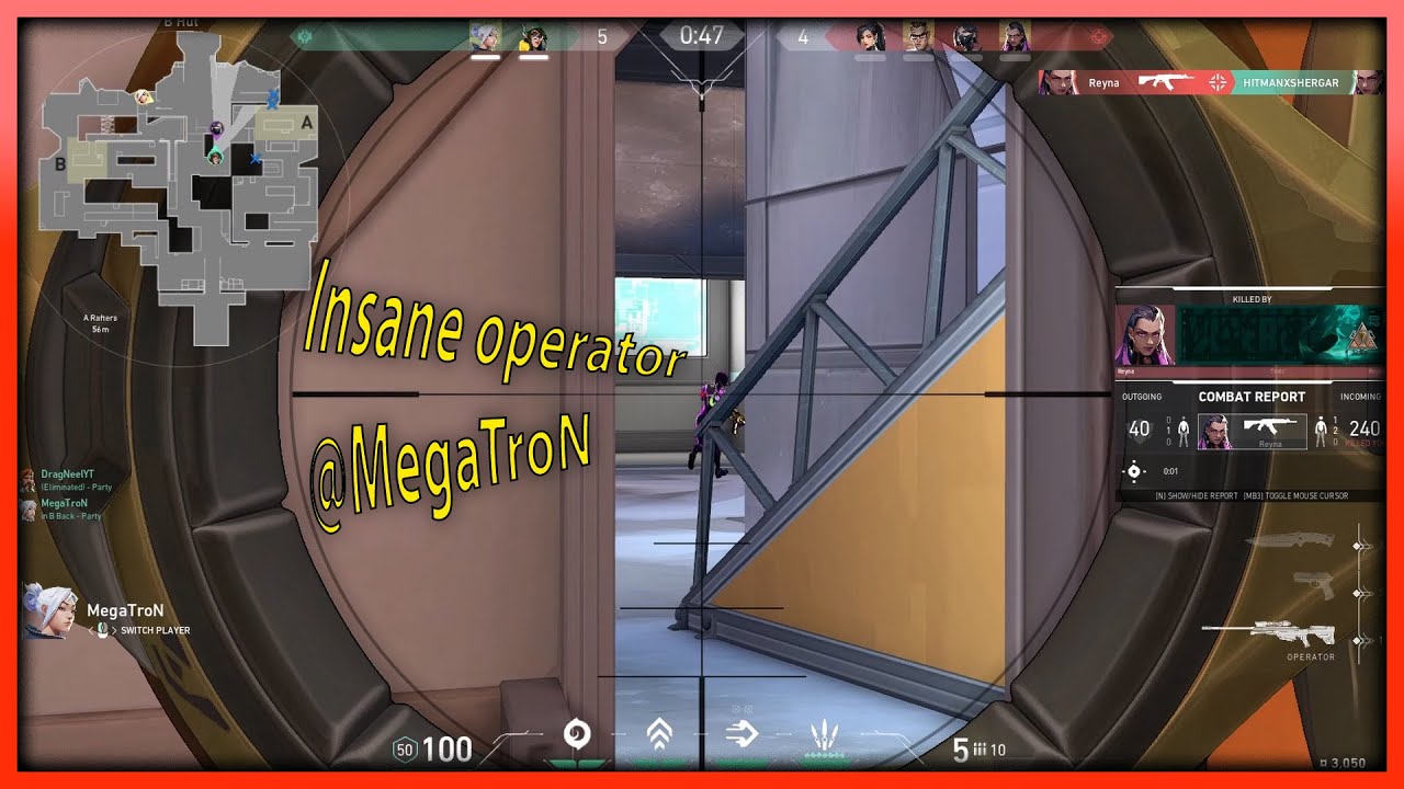 Insane operator @megatron #valorant - YouTube