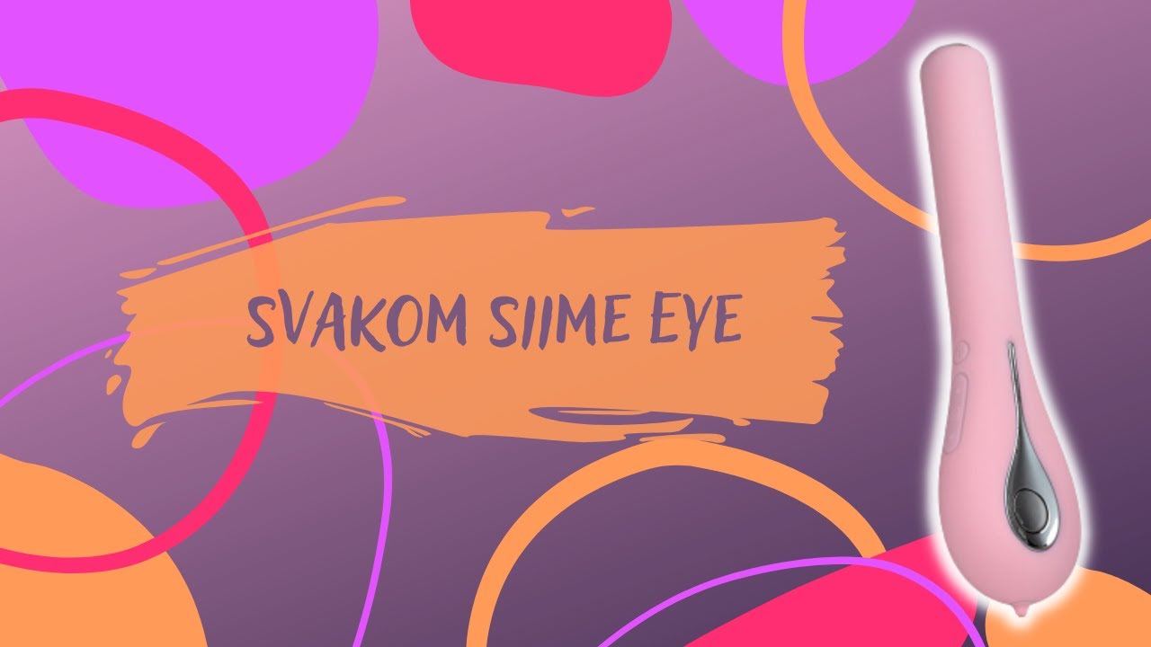 Видеообзор Вибратора Svakom Siime Eye Pale Pink | Kupidon.toys - YouTube