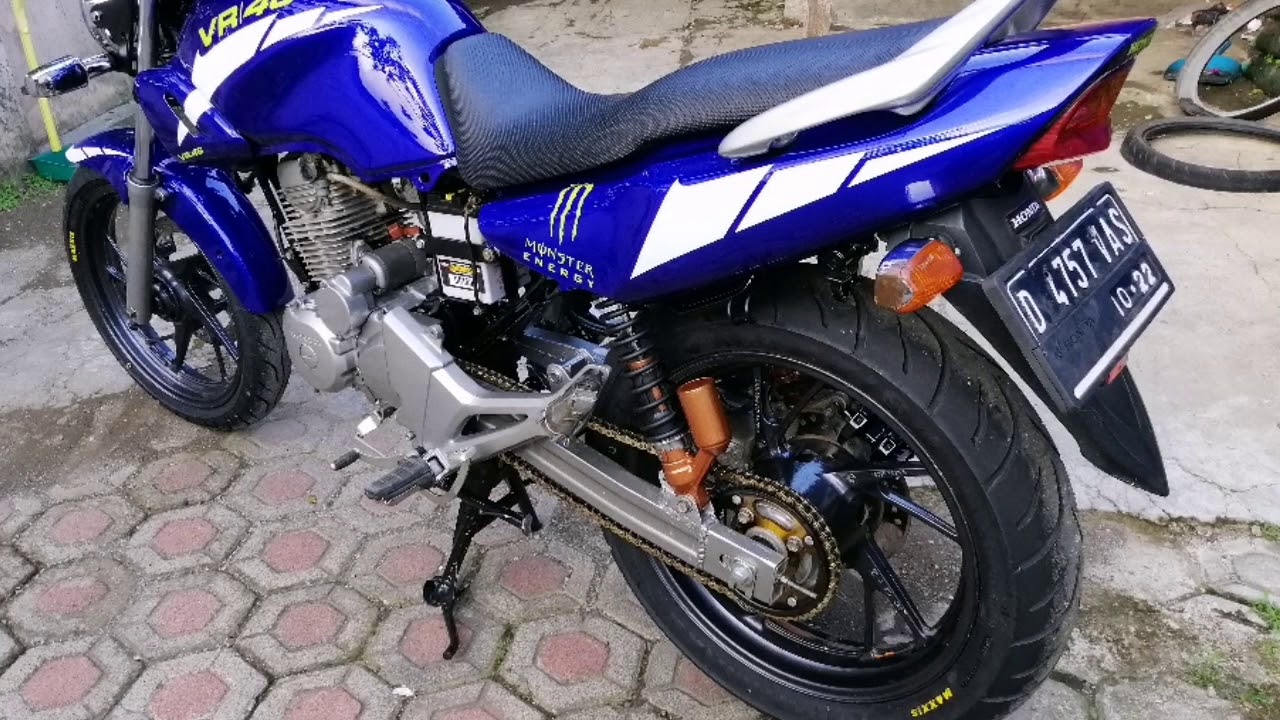 Honda Tiger Lama Biru VR/46 Konsumen Adalah Raja - YouTube