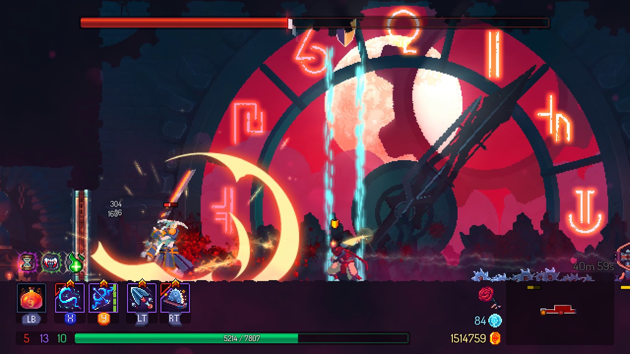 Dead Cells PC - Gameplay - 2nd BOSS - The Time Keeper - MAX Settings 4k ...