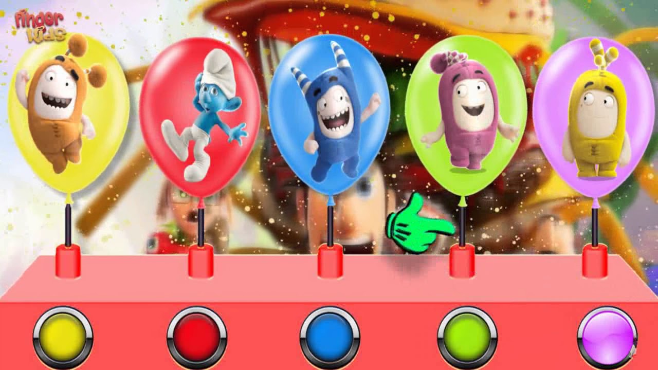 Learn colors with multi colored dogs Nursery rhymes songs for children ...