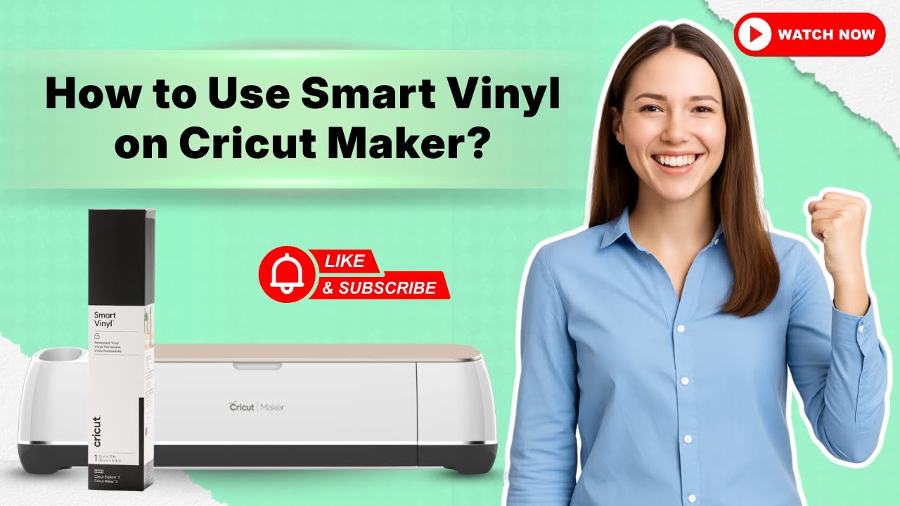 How to Use Smart Vinyl on Cricut Maker? (Easy Steps!) #howtouse #vinyl ...