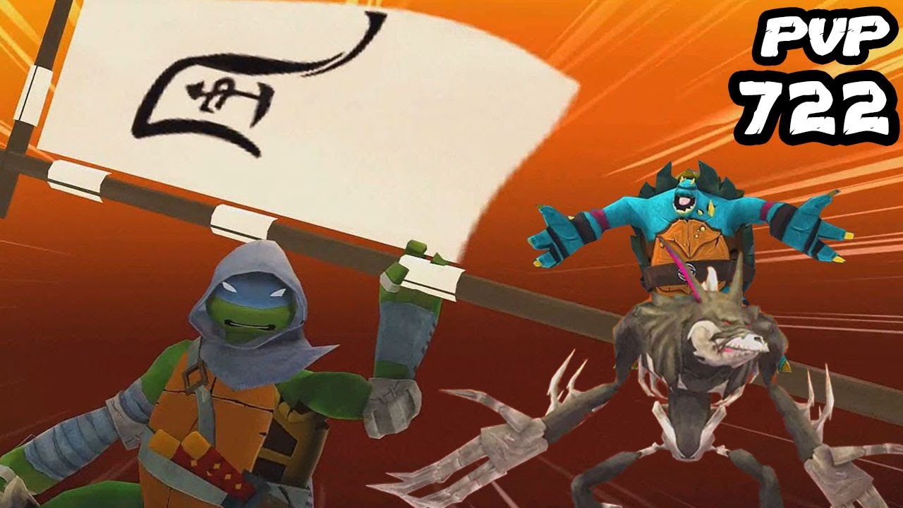 TMNT Legends PVP 722 (Rahzar, Leonardo Vision Quest, Slash) - YouTube