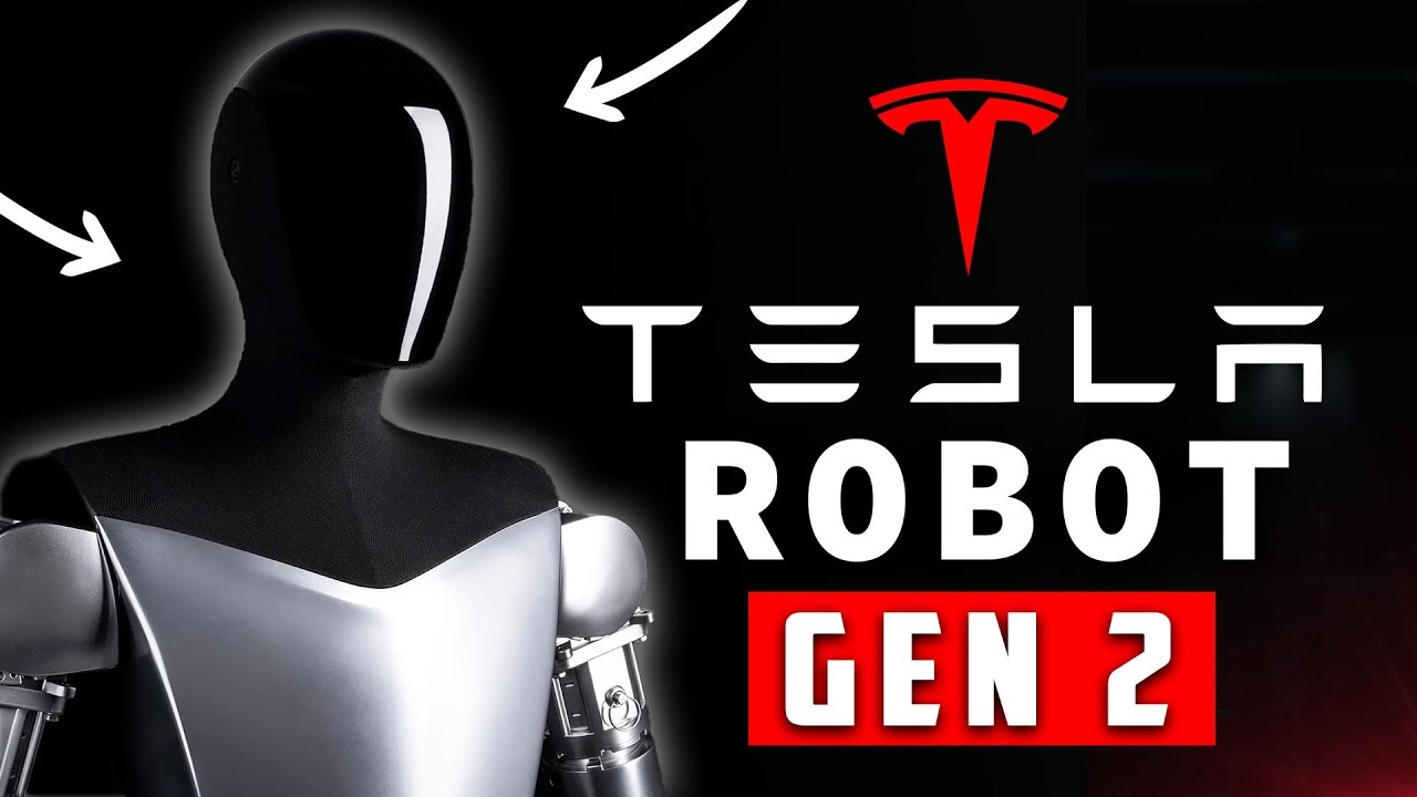 NEW! Elon Musk's Humanoid Tesla Robot - GEN 2 - YouTube