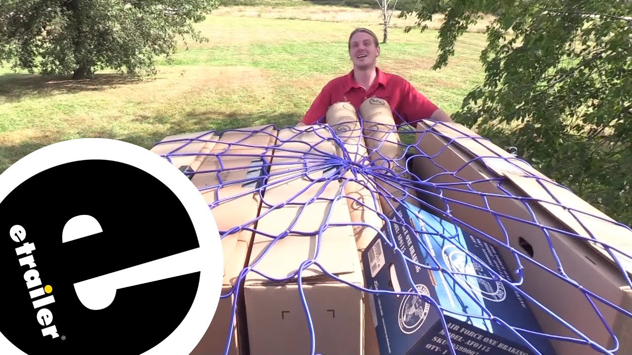 etrailer | Feature Review Spidy Gear Bed Webb Stretchable Cargo Net for ...
