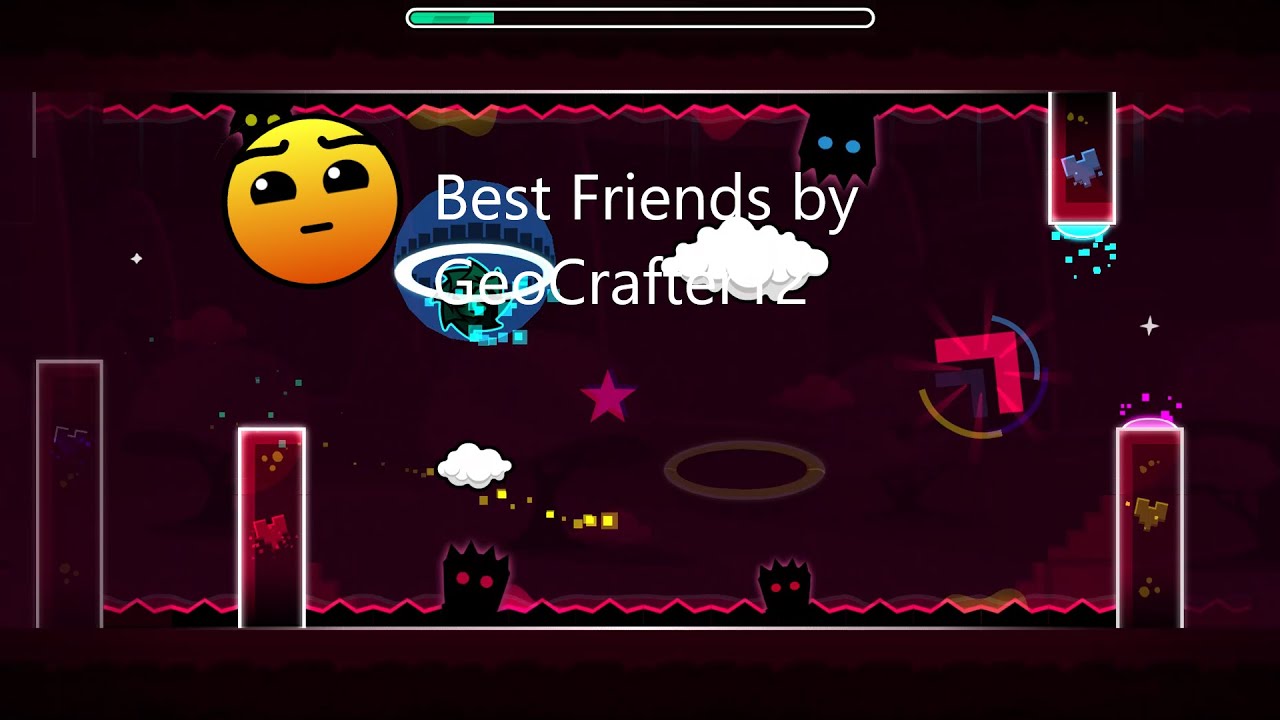 Geometry Dash Best Friends By GeoCrafter12 - YouTube