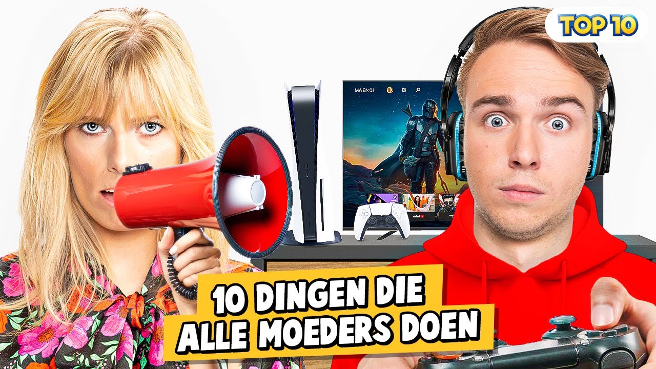 10 DINGEN DIE ALLE MOEDERS DOEN! - YouTube