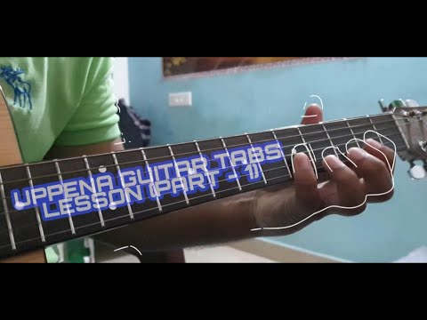 UPPENA - Nee kannu samudram | GUITAR TUTORIAL (PART - 1) - YouTube