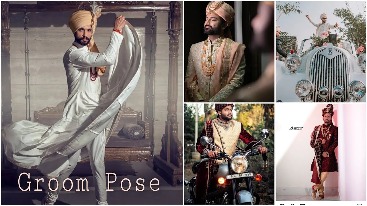 30 Best Pose for Groom Photoshoot I Groom Details Photograph I Groom ...