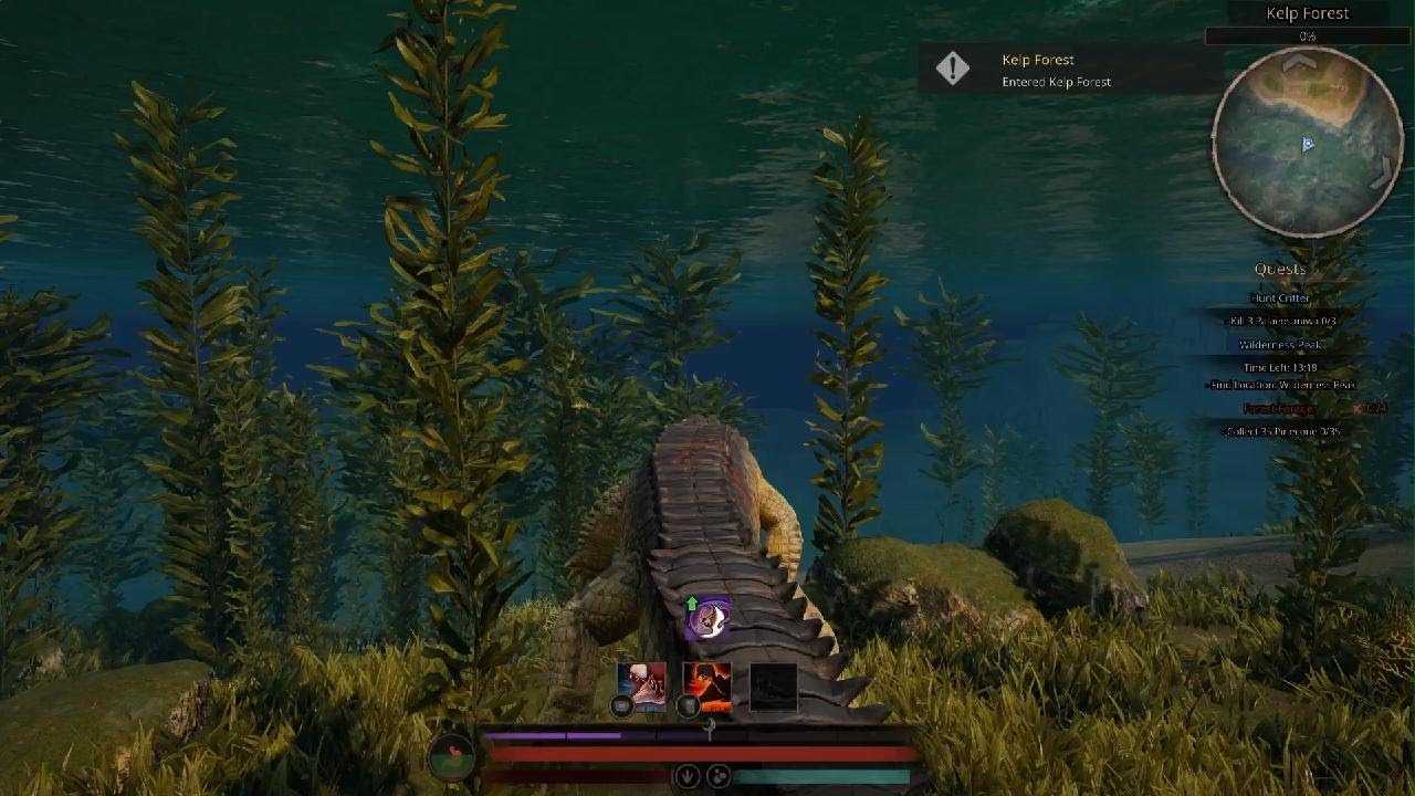Path of Titans - swimming Kelp Forest - YouTube
