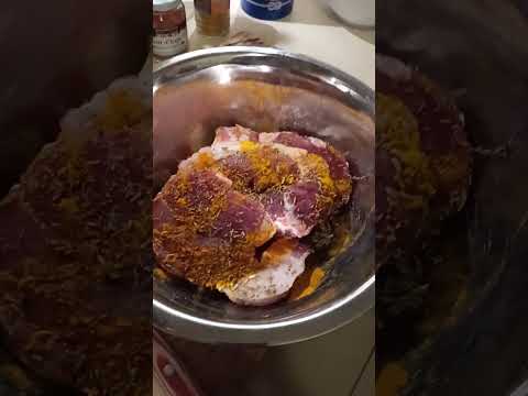 Tranches de rôti de porc et légumes au ninja speddi.