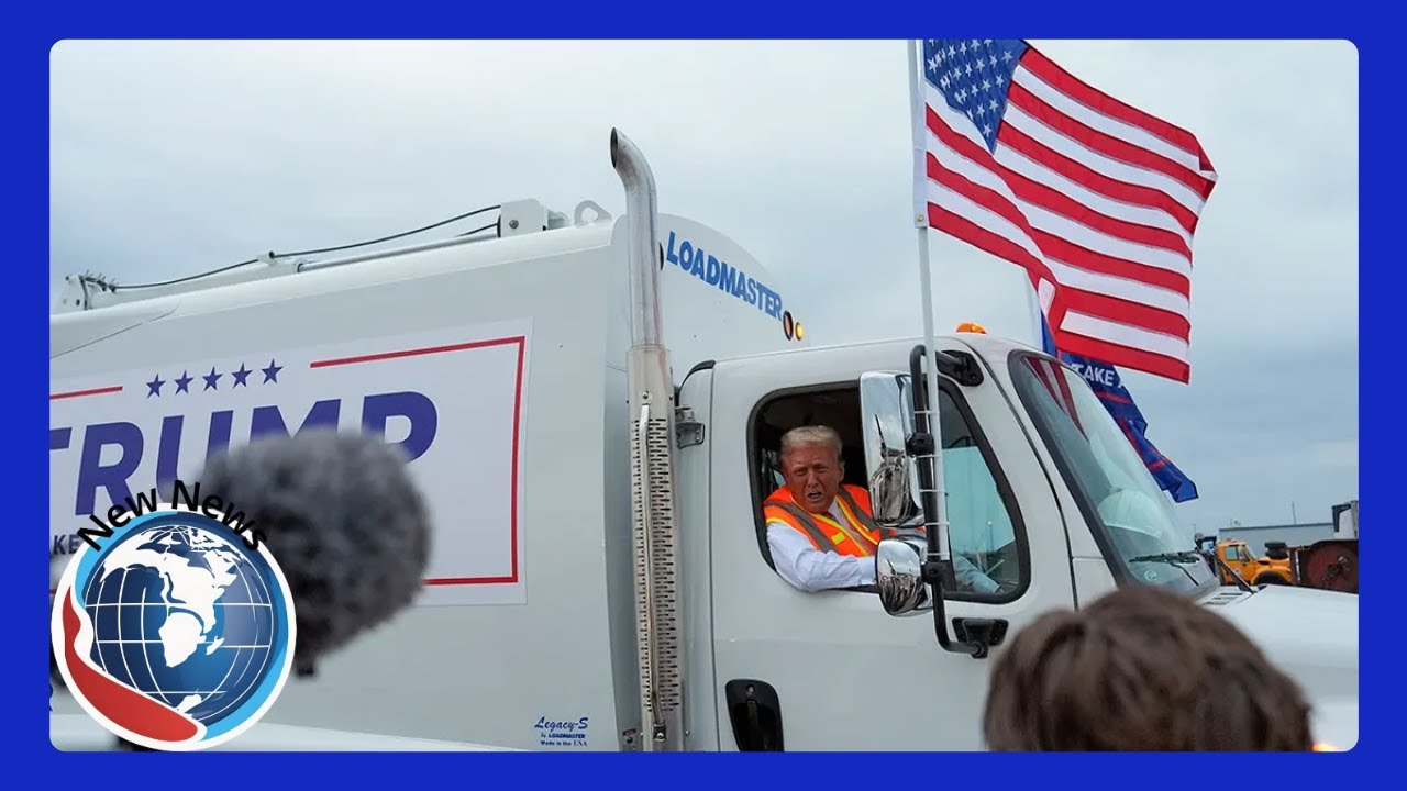 Trump’s Bold Move Boards Garbage Truck to Call Out Biden in Epic ...