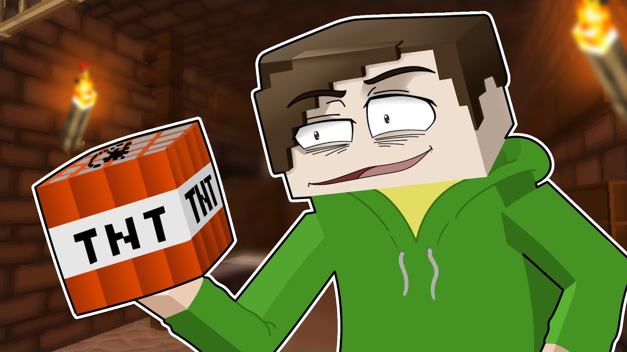 Salty Man Griefs Entire Minecraft Server - YouTube