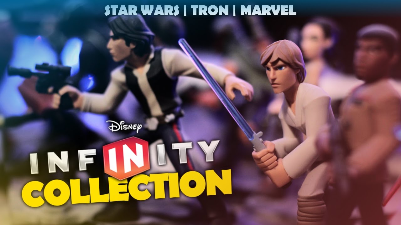 DISNEY INFINITY Figures Collection! | 2017 | Star Wars, Marvel & Tron ...